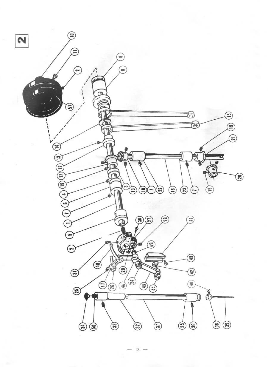 0302 0303 0303D 246零件说明书