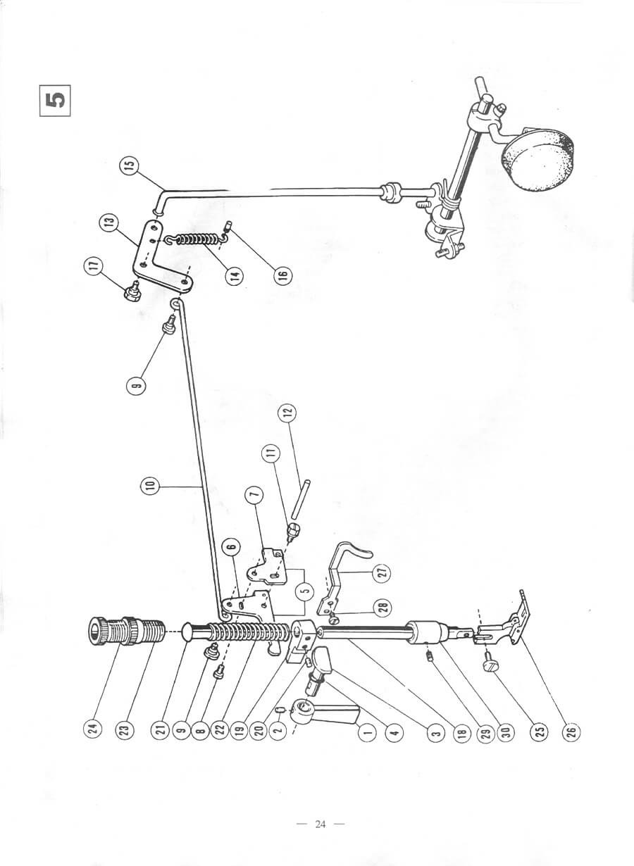 0302 0303 0303D 246零件说明书